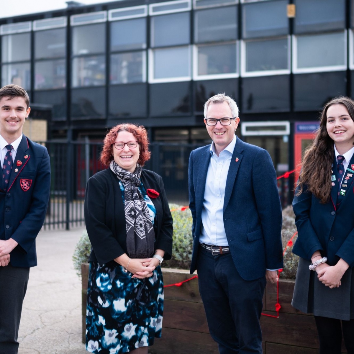 Smithdon High School - Smithdon students meet MP
