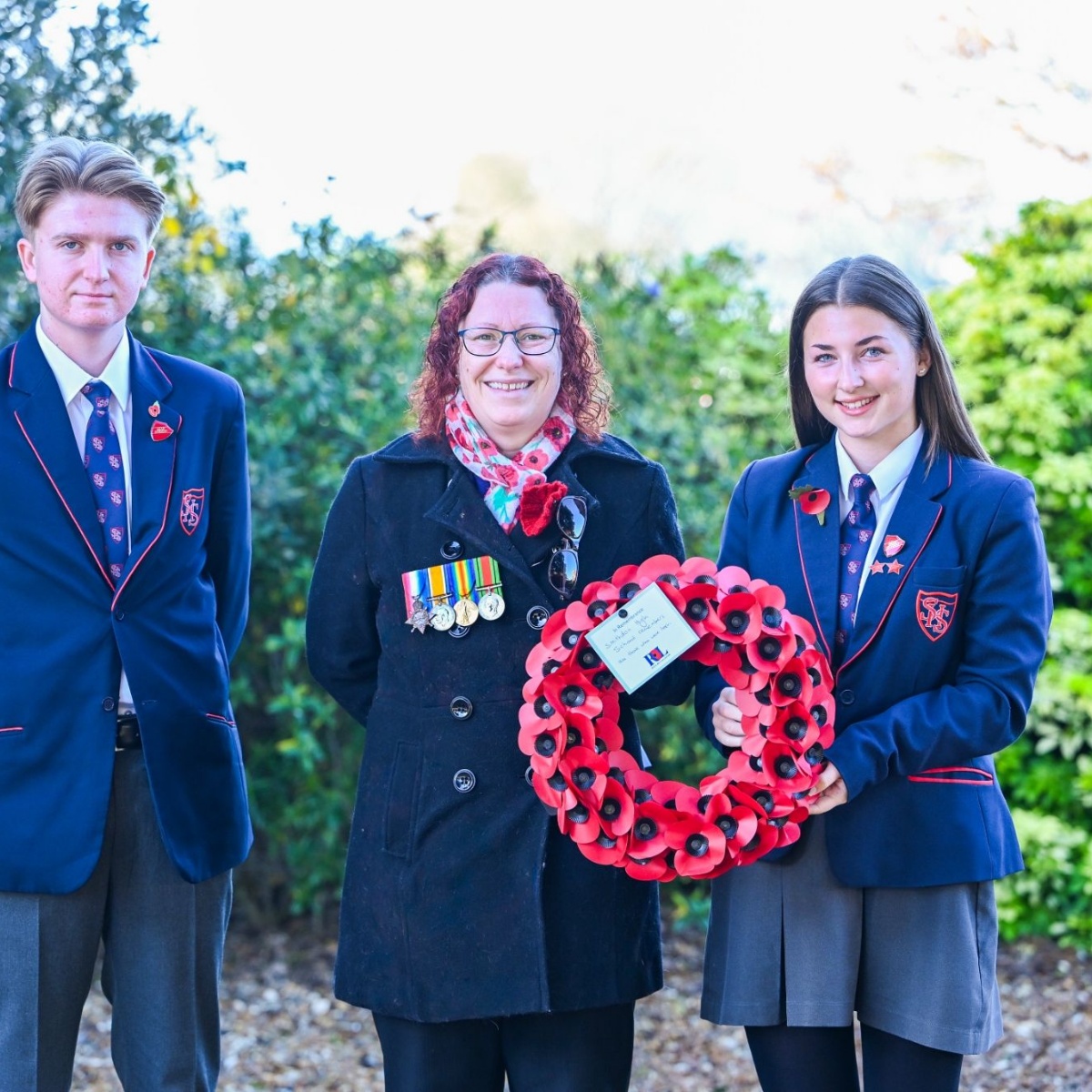 Smithdon High School - Smithdon High School pays respect at Hunstanton ...