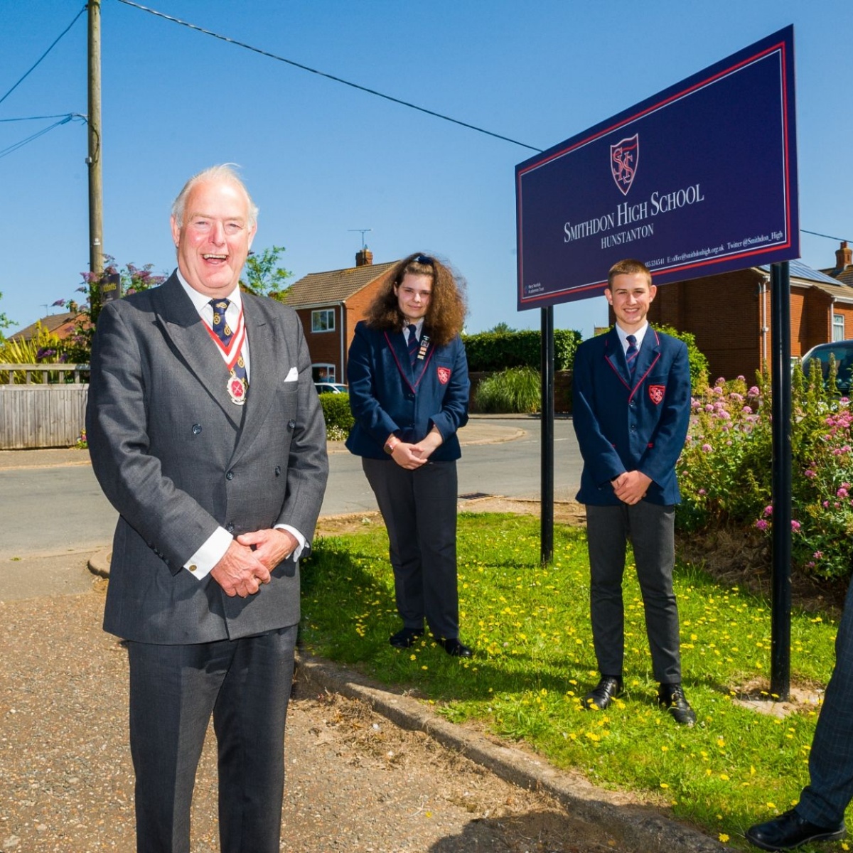 Smithdon High School - High Sheriff Visits Our school